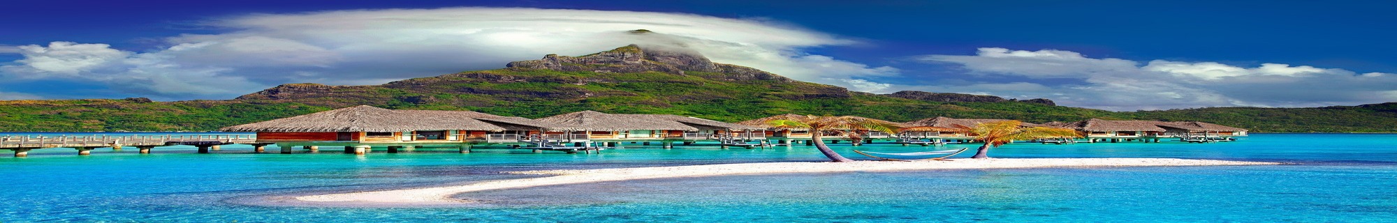 bora-bora-huts | Lumle Holidays